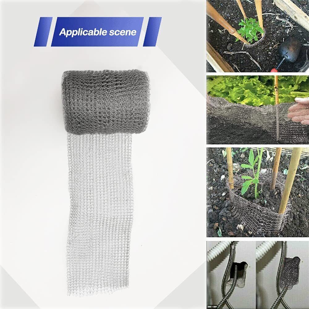 10M Rodent Proof Stainless Steel Mesh Sheet Air brick Pest Control Vent ...