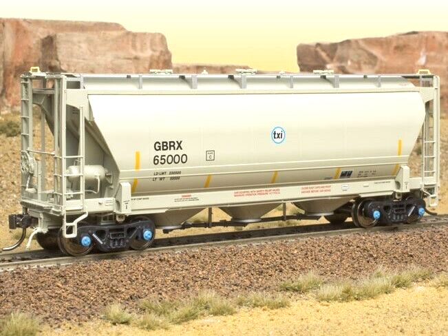Atlas HO Scale ~ New 2025 ~ Trinity 3230 Covered Hopper ~ Cargill Salt ...