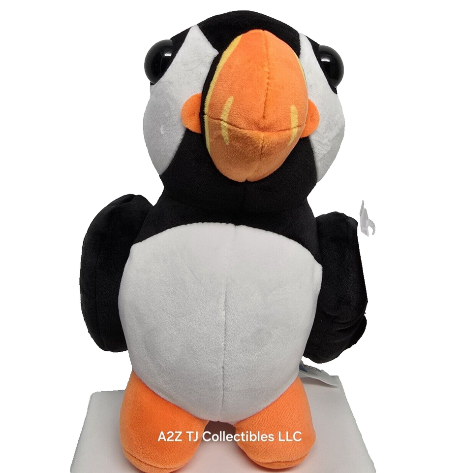 Adopt Me Plush Puffin 8" in Plushie Series 4, Black White and Orange | eBay