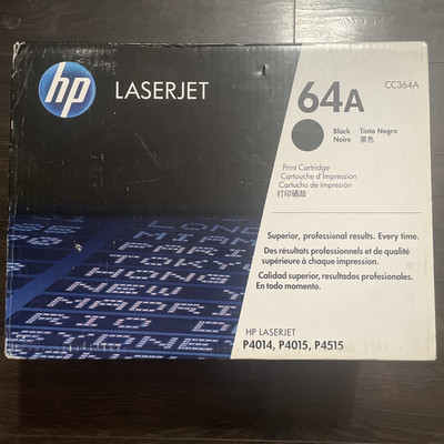 HP 64A LASERJET TONER CARTRIDGE - BLACK (CC364A) | eBay