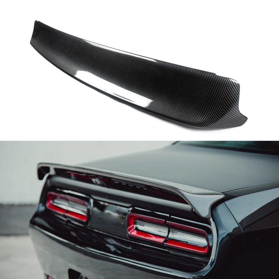 Fits 2015-23 Dodge Charger Redeye Style Carbon Fiber Highkick Trunk ...