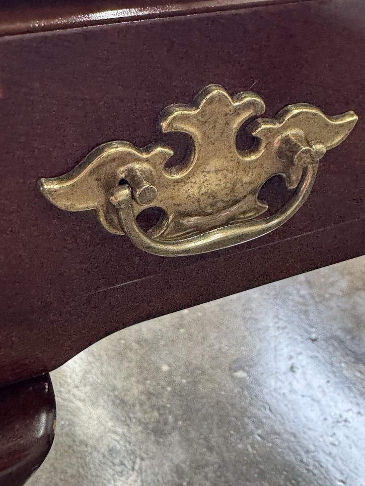 Vintage Bombay Company Mahogany Console Sofa Entry Hall Table | eBay