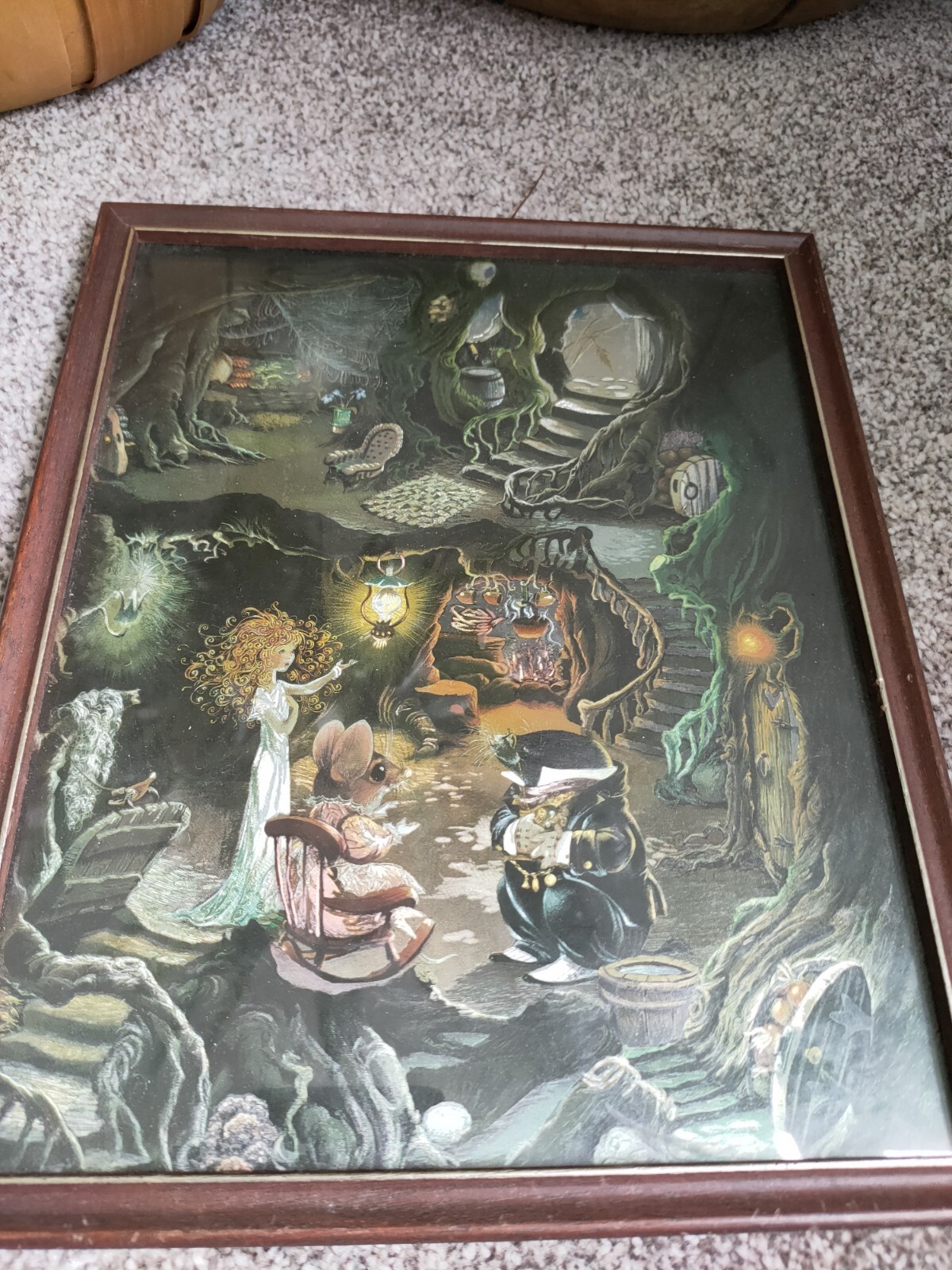 Mr Mole Proposes To Thumbelina By Janet And ANNE GRAHAM Johnstone Dufex ...