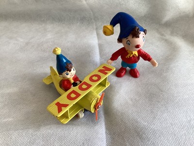 Vintage Noddy Bi-Plane 1985 ERTL Die Cast Classic Toy + 1994 Noddy ...