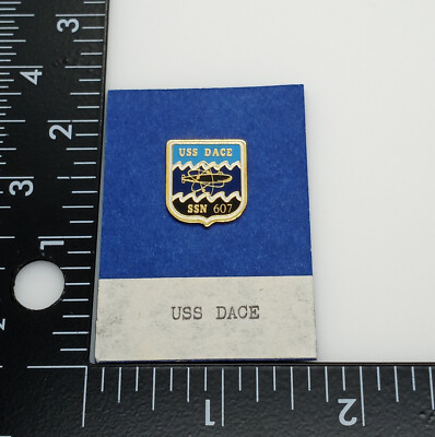 Vintage USS Dace SSN-607 Unit Crest | eBay