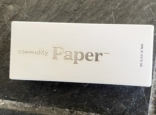COMMODITY "Paper" Natural Spray Parfum 5 ml "Scent Space Personal" BNIB ...