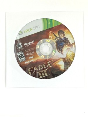Fable III (Microsoft Xbox 360, 2010) Disc Only Tested! 885370164237| eBay