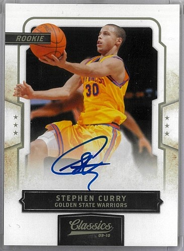 2009-10 Panini Classics #166 STEPHEN CURRY RC Rookie AUTO /499 | eBay