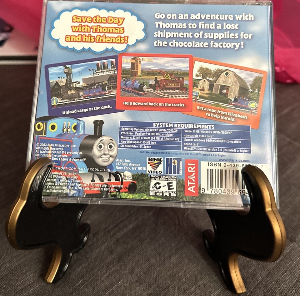 Thomas & Friends Trouble On The Tracks ~ PC CD-ROM ATARI ~ Ages 3 & Up ...