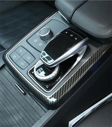 For Benz GL GLE GLS ML 2013-2019 Carbon ABS Central Control Multimedia ...