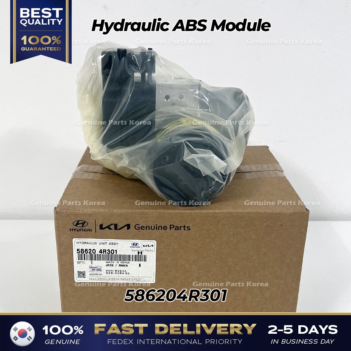 ⭐Genuine⭐ Hydraulic ABS Module 586204R301 for Hyundai Sonata Hybrid ...