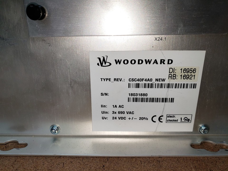 Woodward ConCycle CSC40F4A0_NEW 1A AC 3X 690 VAC Wind Energy Converter ...