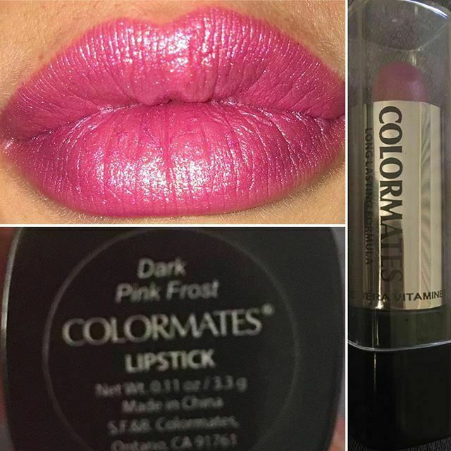 2 Colormates Lipstick & Lipliner Dark Pink Frost 62619 for sale online ...