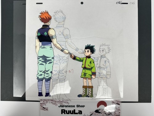 Real thing HUNTER x HUNTER Anime Used Cel and Douga GON & HYSKOA from ...