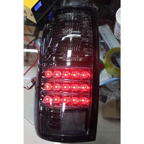 For 1991-1996 Toyota Land Cruiser 4500 LC80 FJ80 LED Black Smoke Tail ...