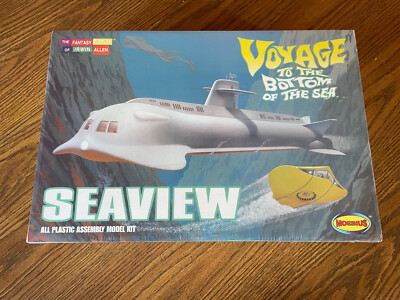 TV SEAVIEW Submarine "39 model, Voyage TT Bottom OT Sea, Moebius Models ...