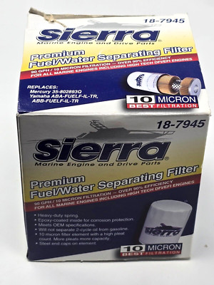 Sierra 18-7945 10 Micron Long Fuel Water Separator Filter (1 Filter) | eBay