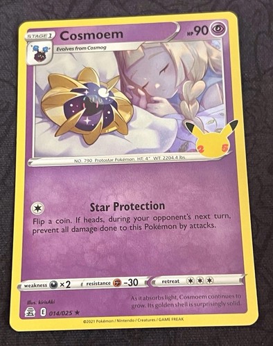 Pokémon TCG Celebrations Cosmoem 014/025 | eBay