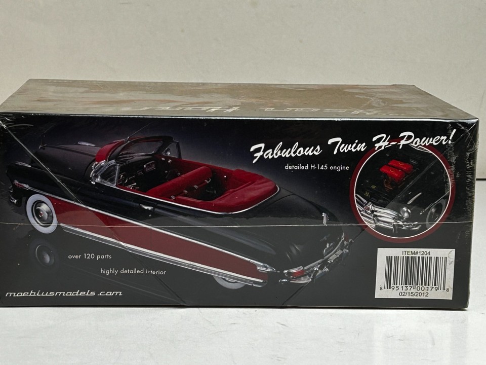 Moebius Models 1952 Hudson Hornet Convertible Model Kit, Sealed | eBay