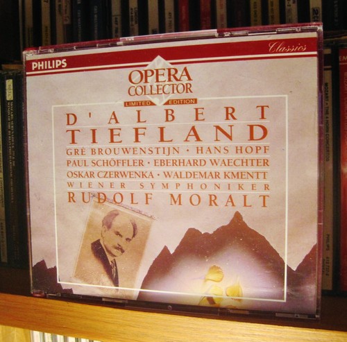 D'ALBERT, TIEFLAND (opera), Moralt/Vienna SO, Philips 2-CD, rare, VG+ ...