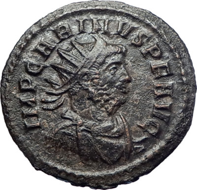 CARINUS 284AD Rome Ancient Roman Coin Sacred Firebird Phoenix ...