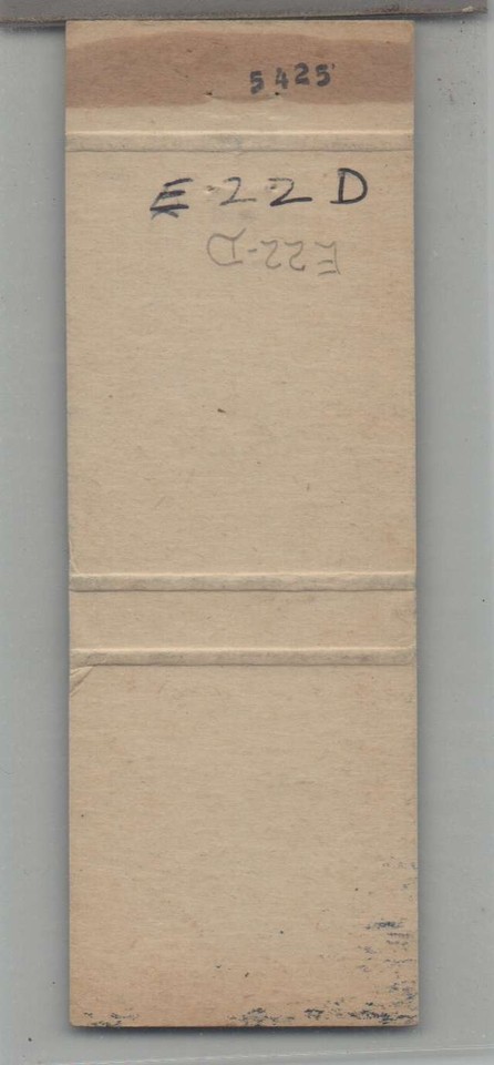 Matchbook Cover - US Navy Ship - USS Everett F. Larson DD-830 | eBay