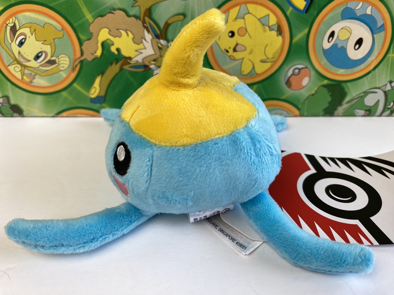 Pokemon Center Plush SURSKIT Pokedoll stuffed Sitting Cuties Poke ...