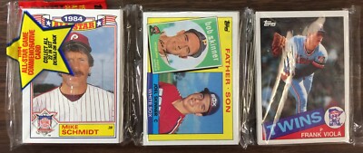 1985 TOPPS Rack Pack MIKE SCHMIDT, Frank VIOLA, Joel SKINNER F&S ...