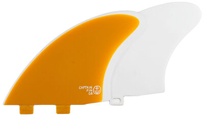 Captain Fin Keel Twin Tab Twin Fin Set - Yellow - New | eBay