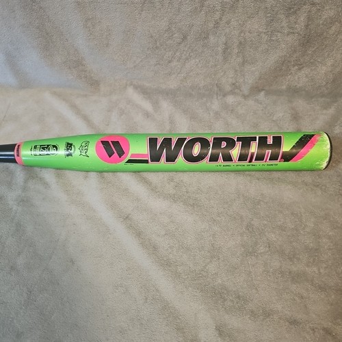 Worth 34" Watermelon Reload XL 13.75" Legit USSA Slowpitch Bat 27.5 oz ...
