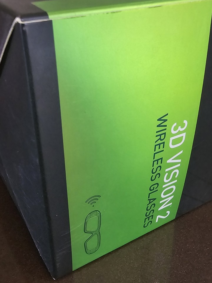 Nvidia 3D Vision 2 Glasses Kit And IR Emitter Complete Kit Sealed Rare ...