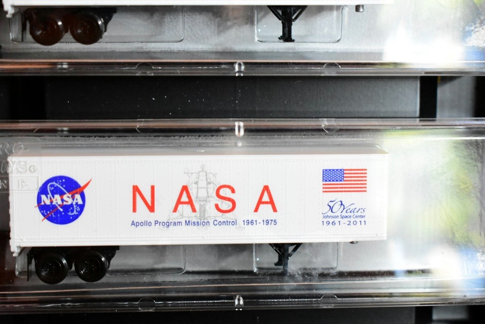 N Scale Micro Trains NASA Celebrating 50 Years Johnson Space 4-Pack ...