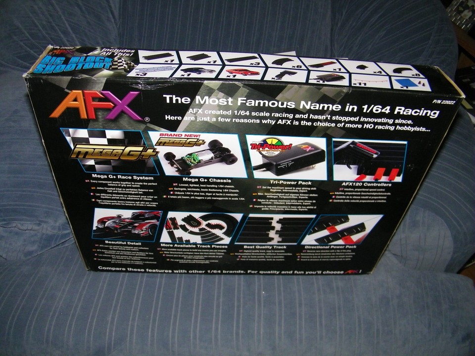 AFX TOMY Big Block Shootout Ho slot cars Mega G+ | eBay