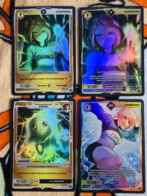 Gamersupps Vcard Rising Stars Unlimited CodeMiko Full Holo Set | eBay