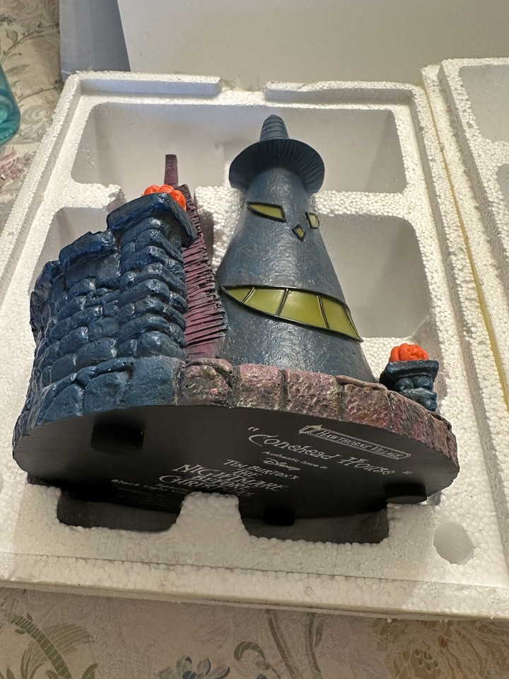 Hawthorne Village Black Light Nightmare Before Christmas Conehead House ...