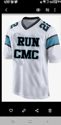 RUN CMC T-Shirt Carolina Panthers New Christian McCaffrey NFL RUN CMC ...