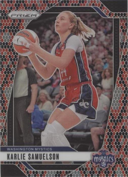 2024 Panini Prizm WNBA - Karlie Samuelson #82 Snake Skin Prizm for sale ...