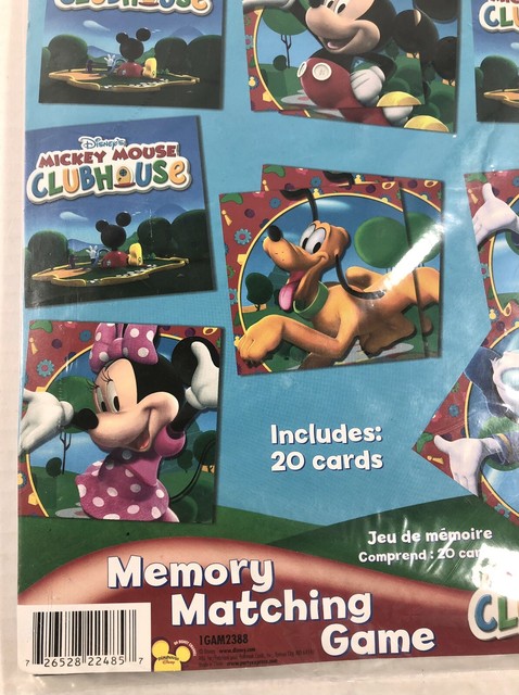 Mickey Mouse Clubhouse Matching Game Party Accessory. Hallmark for sale ...