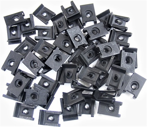 U-nut Clips- #8 Screw- 3/8" Center of Hole to Edge- 50 clips- J#031F | eBay