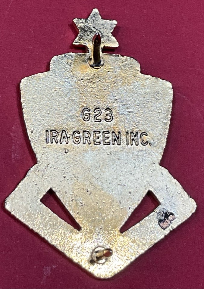 US Army 78th Regiment Unit Crest Lapel Pin (Ira Green) | eBay