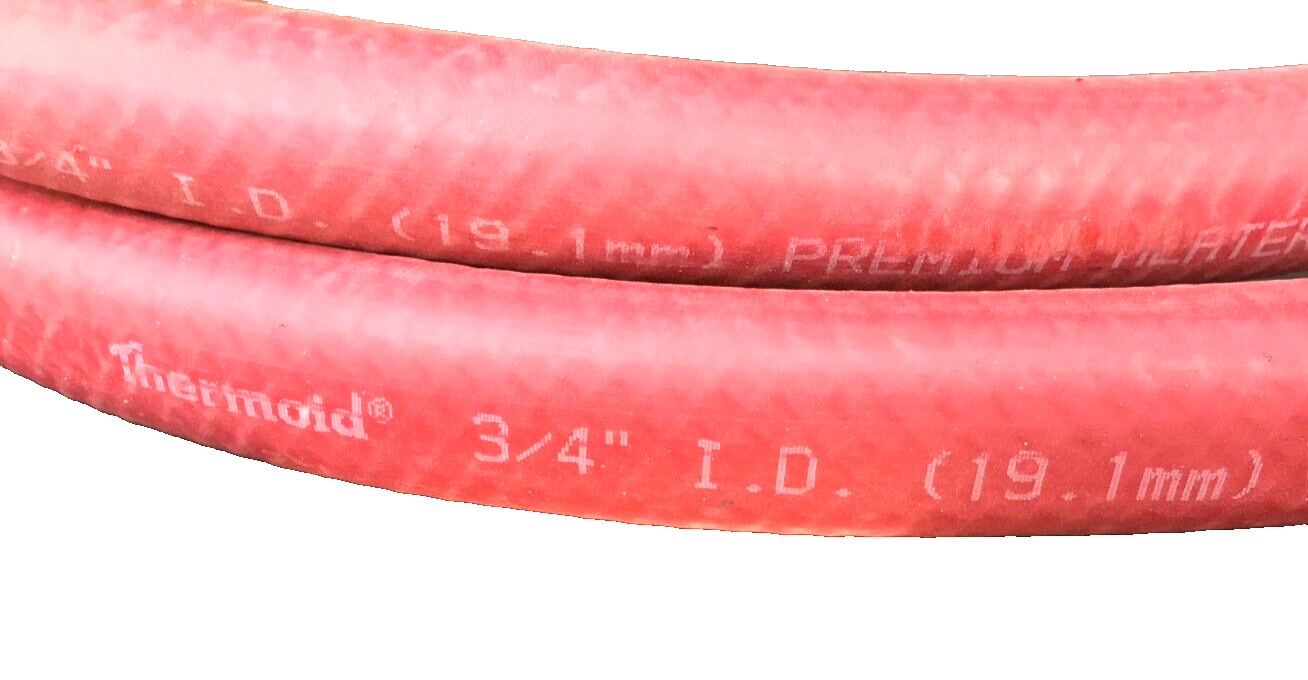 3/4" ID THERMOID PREMIUM RED HEATER HOSE 5' LENGTH | eBay