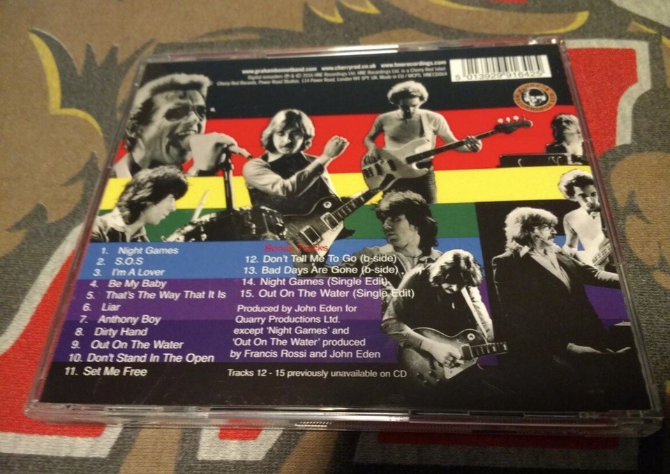 Graham Bonnet Cd Line Up Signed / Auto - Remastered with Bonus Tracks ...
