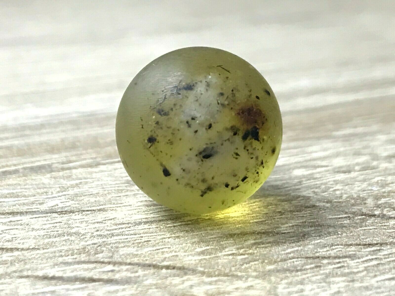 AMBER PENDANT Gift Round Unpolished Untreated Baltic Bead Silver 925 2 ...