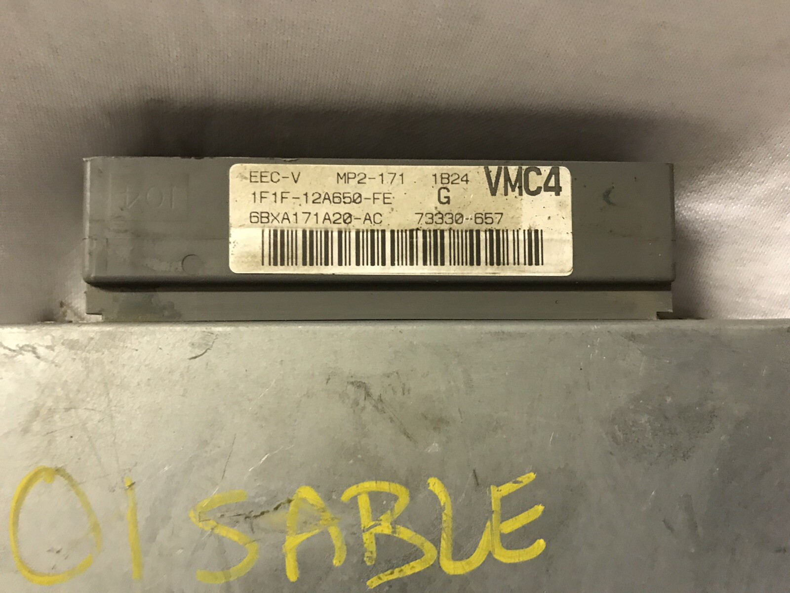 2001 FORD TAURUS SABLE OEM ECU ENGINE CONTROL MODULE 1F1F-12A650-FE | eBay