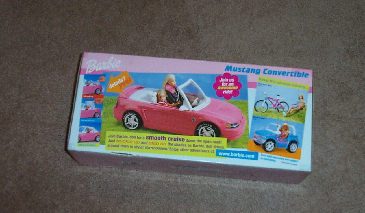 1999 Mattel Barbie Mustang Convertible | eBay