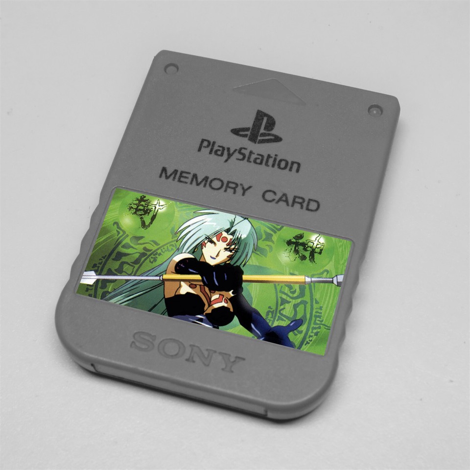 Custom PlayStation 1 (PS1) Memory Card Stickers - Catalog #2 - You Pick ...