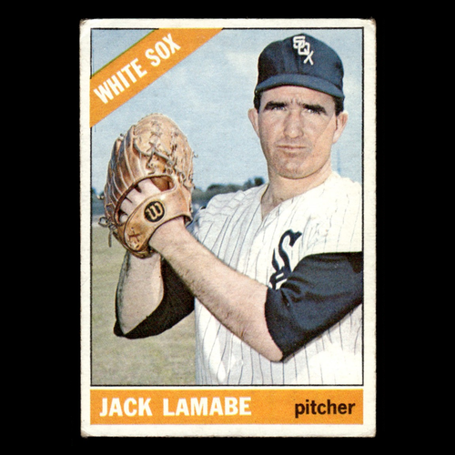 Jack Lamabe #577 1966 Topps HIGH NUMBER Chicago White Sox Baseball Card ...