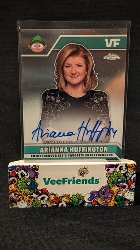 VeeFriends - Arianna Huffington - Entreprenuer Elf AUTOGRAPH - Topps ...