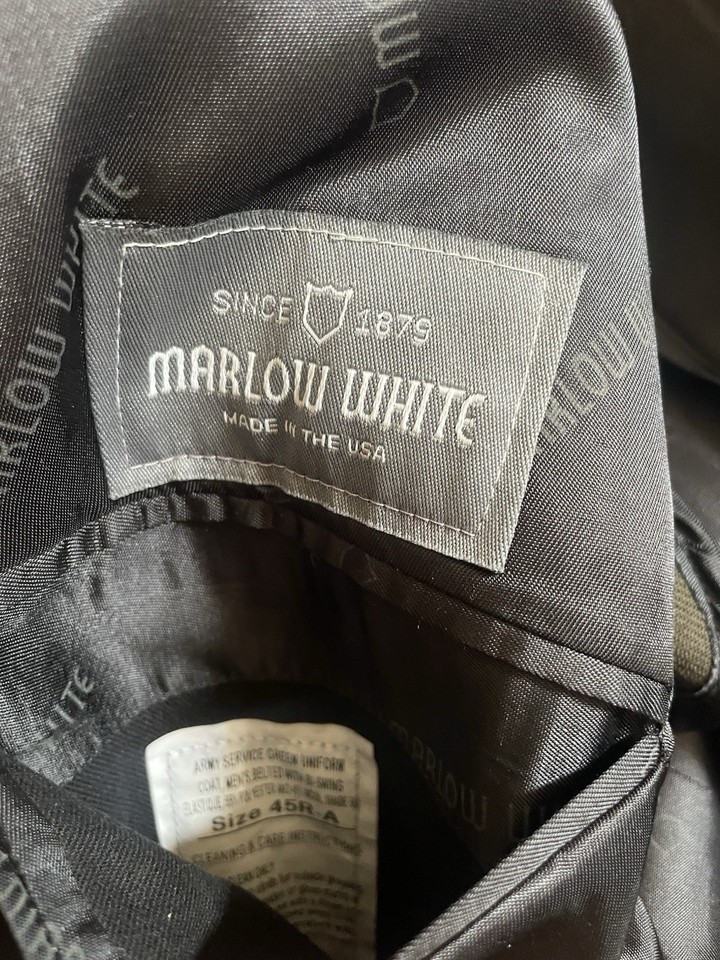 AGSU Uniform Jacket Army Green, Enlisted/Officer Size 45R-A | eBay