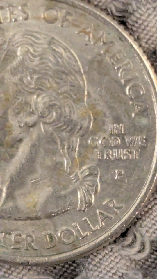 ERROR COIN 2006 P Colorado State Quarter With CRAZY STRIKE THRU OBVERSE ...